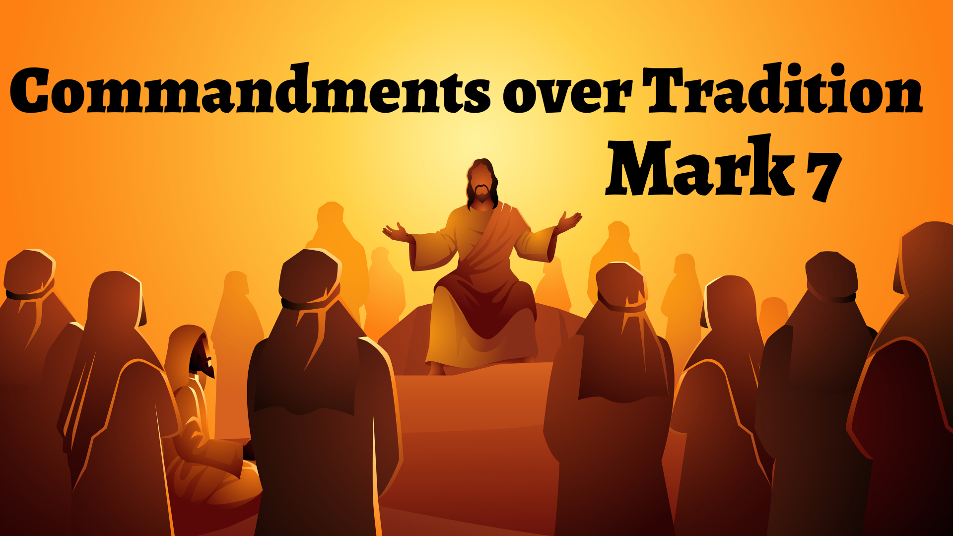 Commandments over Tradition - U Turn For Christ
